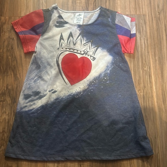 Disney | Shirts & Tops | Disney Descendants Evie Short Sleeve Shirt ...